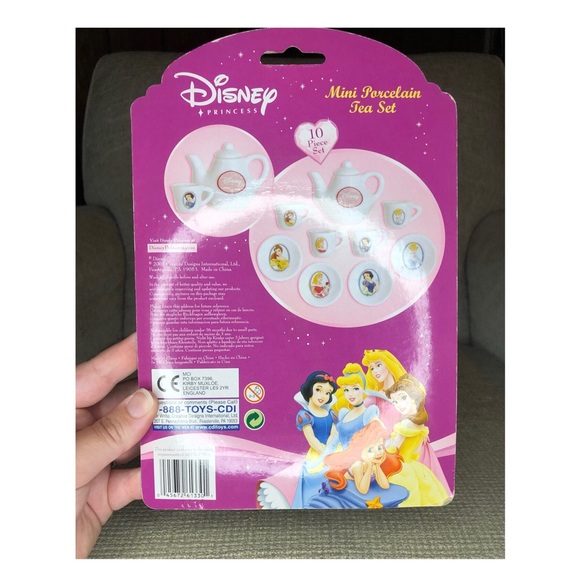 Disney | Toys | Miniature Disney Princess Tea Set | Poshmark